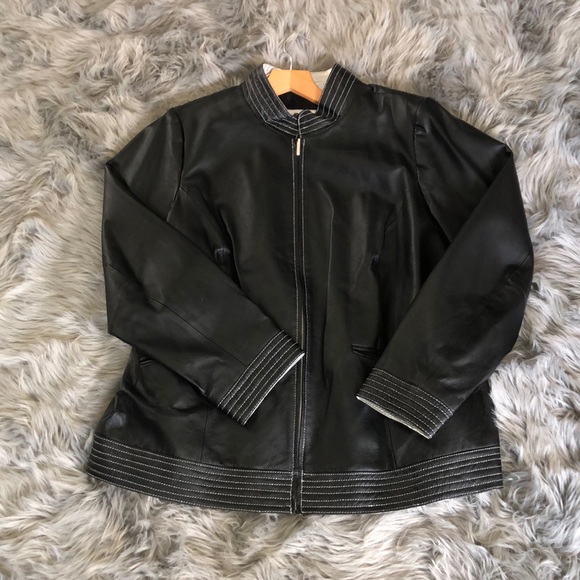 Bradley Bayou | Jackets & Coats | Bradley Bayou Leather Jacket | Poshmark